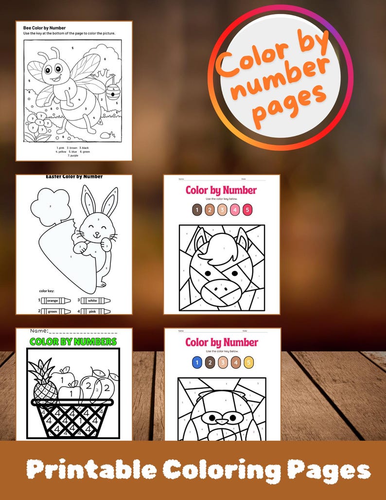 Alphabet/numbers Coloring Pages, Preschool Coloring Pages, Preschool ...