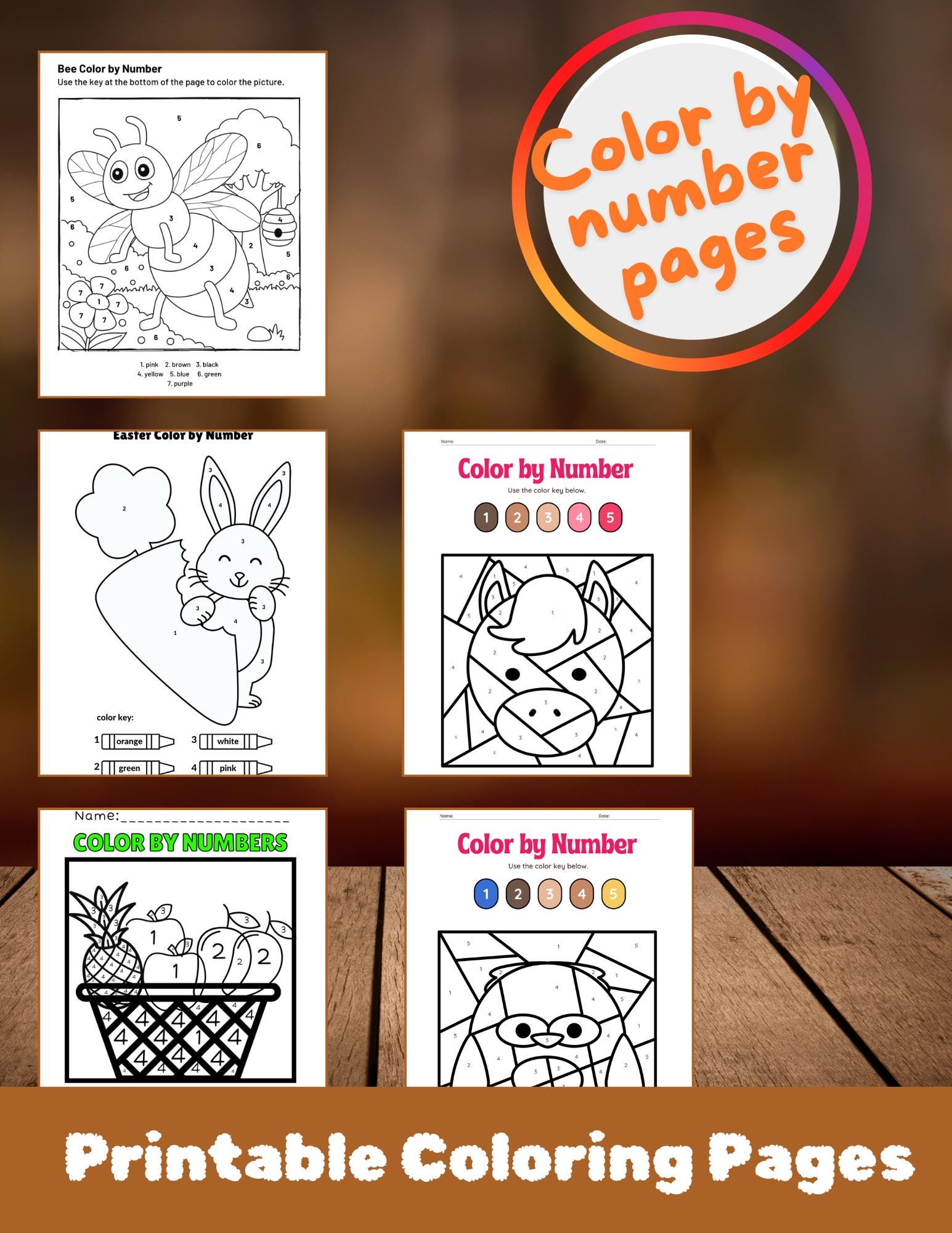 Alphabet/numbers Coloring Pages, Preschool Coloring Pages, Preschool ...