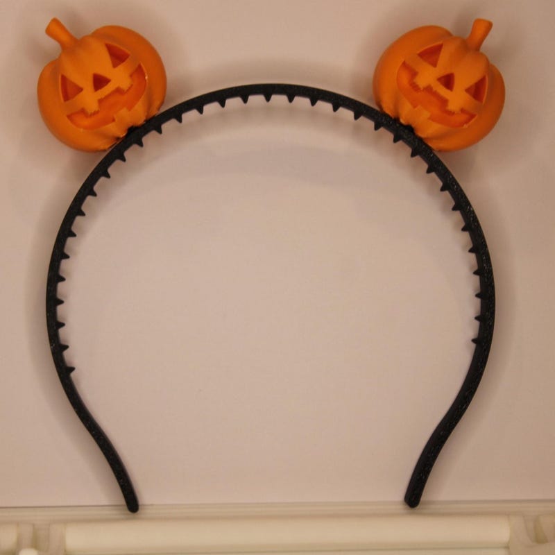 Pumpkin Headband - Etsy