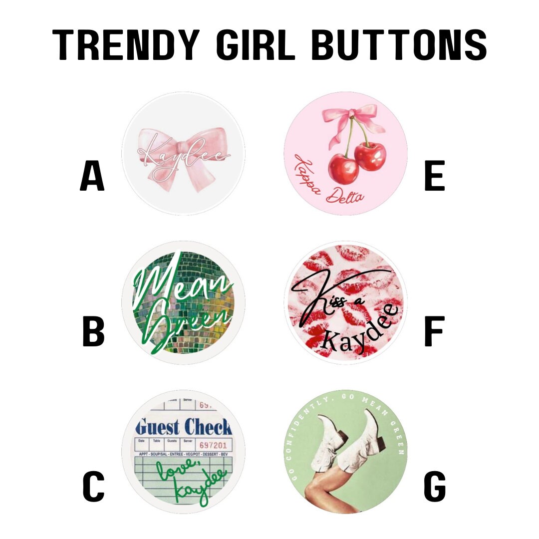 Individual Game Day Button - Etsy