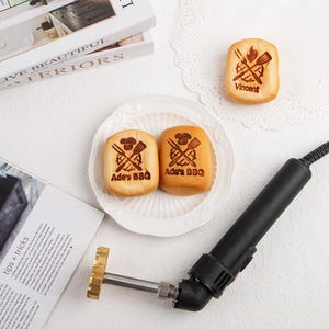 Angled Electric Iron for Food,custom Bread Emboss Stamp, Personalize ...