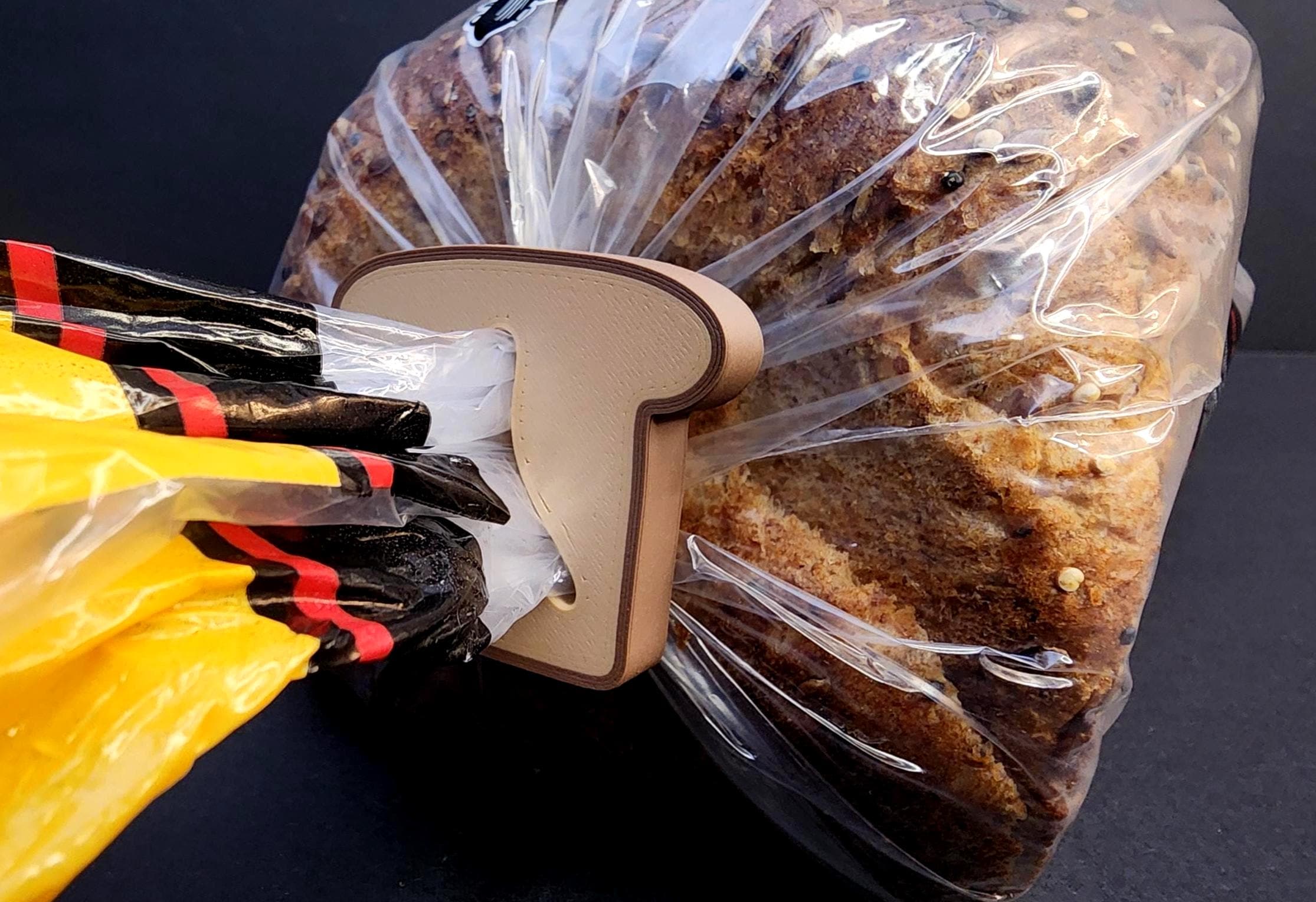 Toast-shaped Bread Bag Sealer – Cute 3D Printed PLA Bread Clip | Food ...