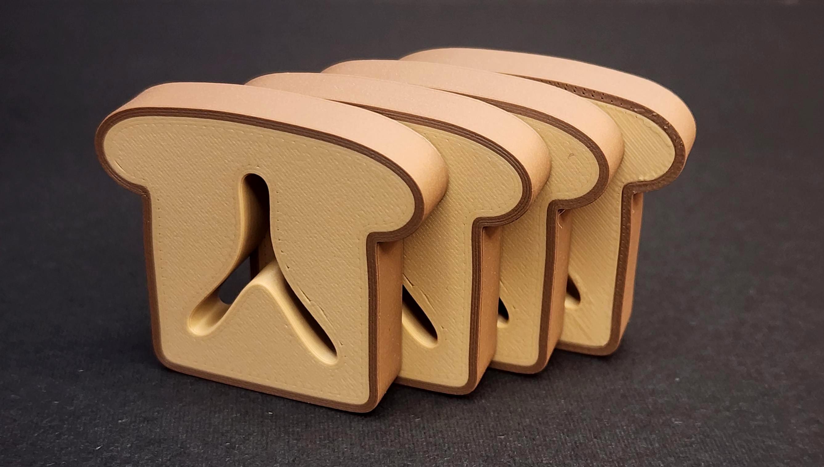 Toast-shaped Bread Bag Sealer – Cute 3D Printed PLA Bread Clip | Food ...