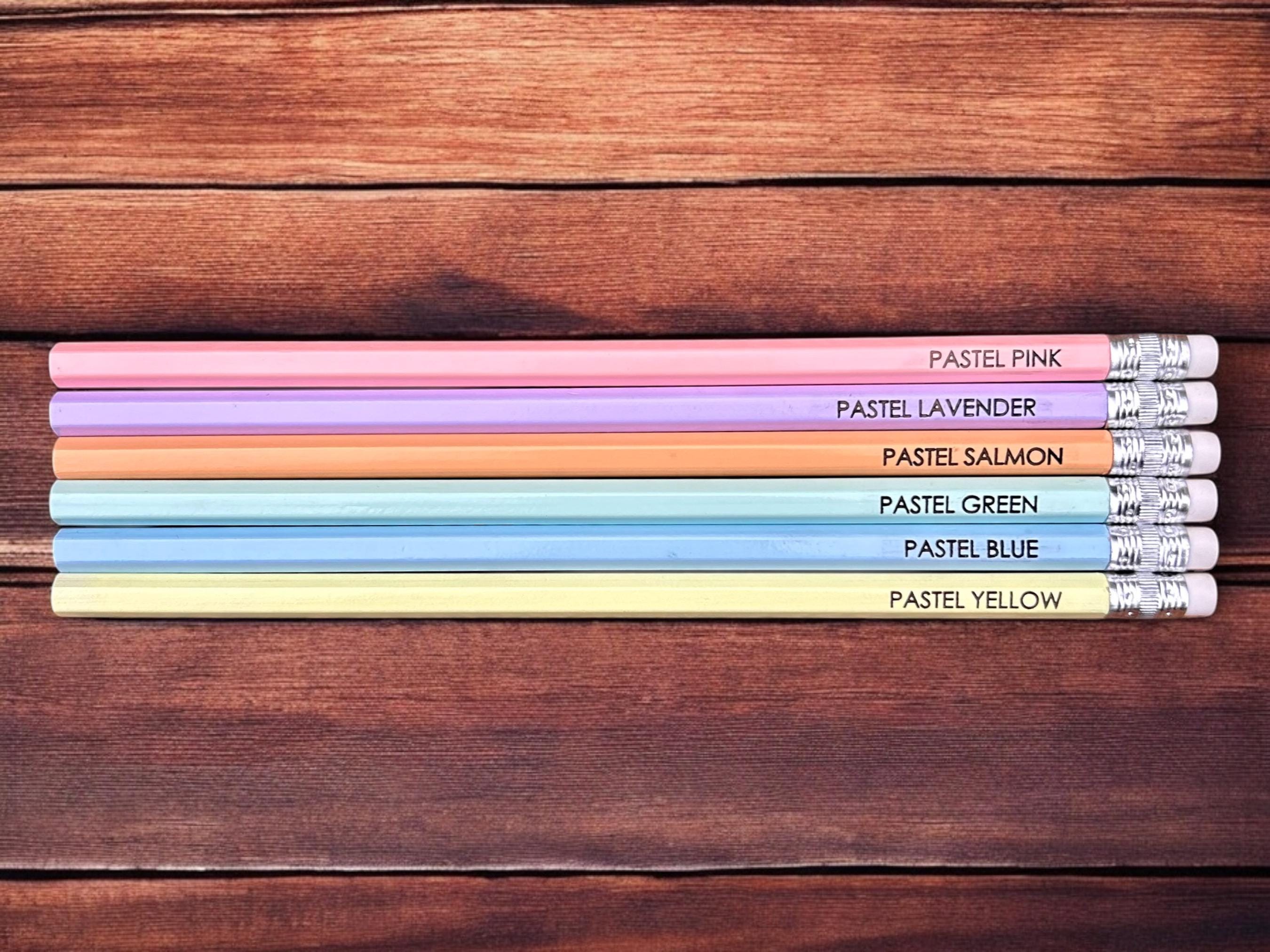 PASTEL LAVENDER, Custom Pencils, Personalized Pencils, Engraved Pencils ...
