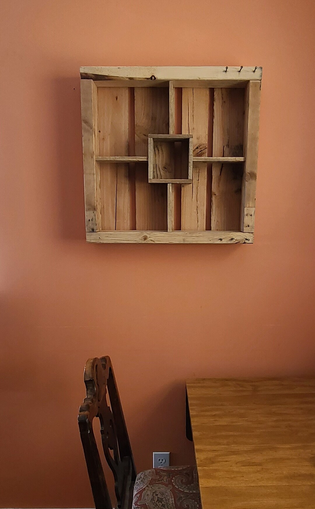 Trinket Display Shelf - Recycled Pallet Wood - Etsy