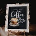 Coffee Bar - Coffee Station Sign - Chalkboard - Printable - Digital ...
