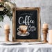 Coffee Bar - Coffee Station Sign - Chalkboard - Printable - Digital ...