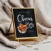 Churros Bar - Churros Station Sign - Chalkboard - Printable - Digital ...
