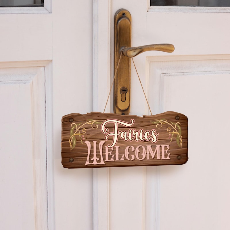 Fairy Garden Sign - Etsy
