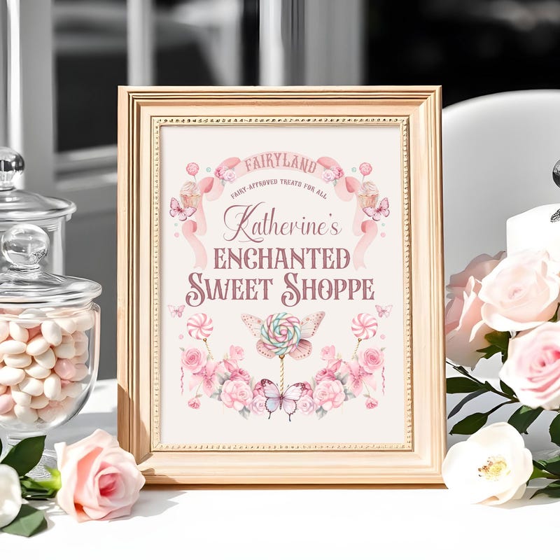 Sweet Shoppe Sign - Etsy