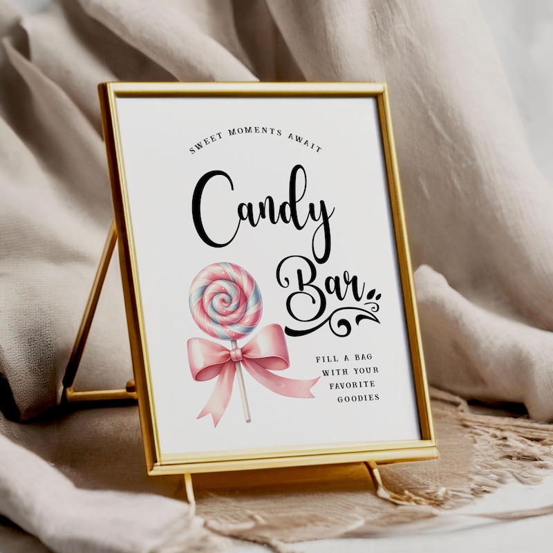 Candy Bar - Etsy