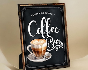 Candy Bar - Candy Station Sign - Chalkboard - Printable - Digital File ...