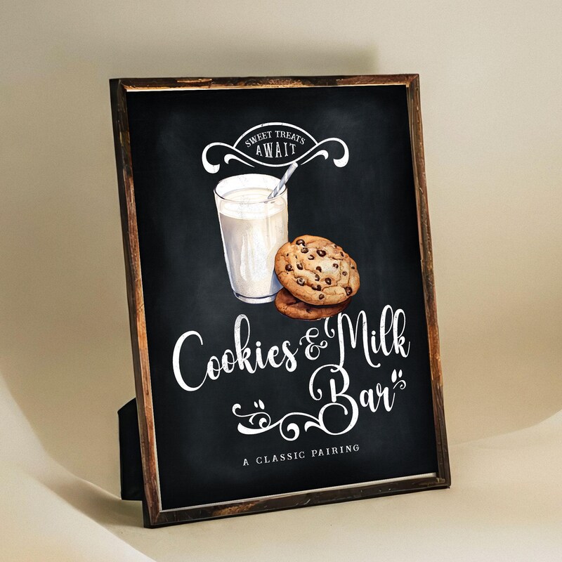 Cookie Bar Signs - Etsy