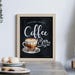 Coffee Bar - Coffee Station Sign - Chalkboard - Printable - Digital ...