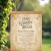 Fairy Garden Rules Print – Enchanted Garden Sign (digital File) - Etsy