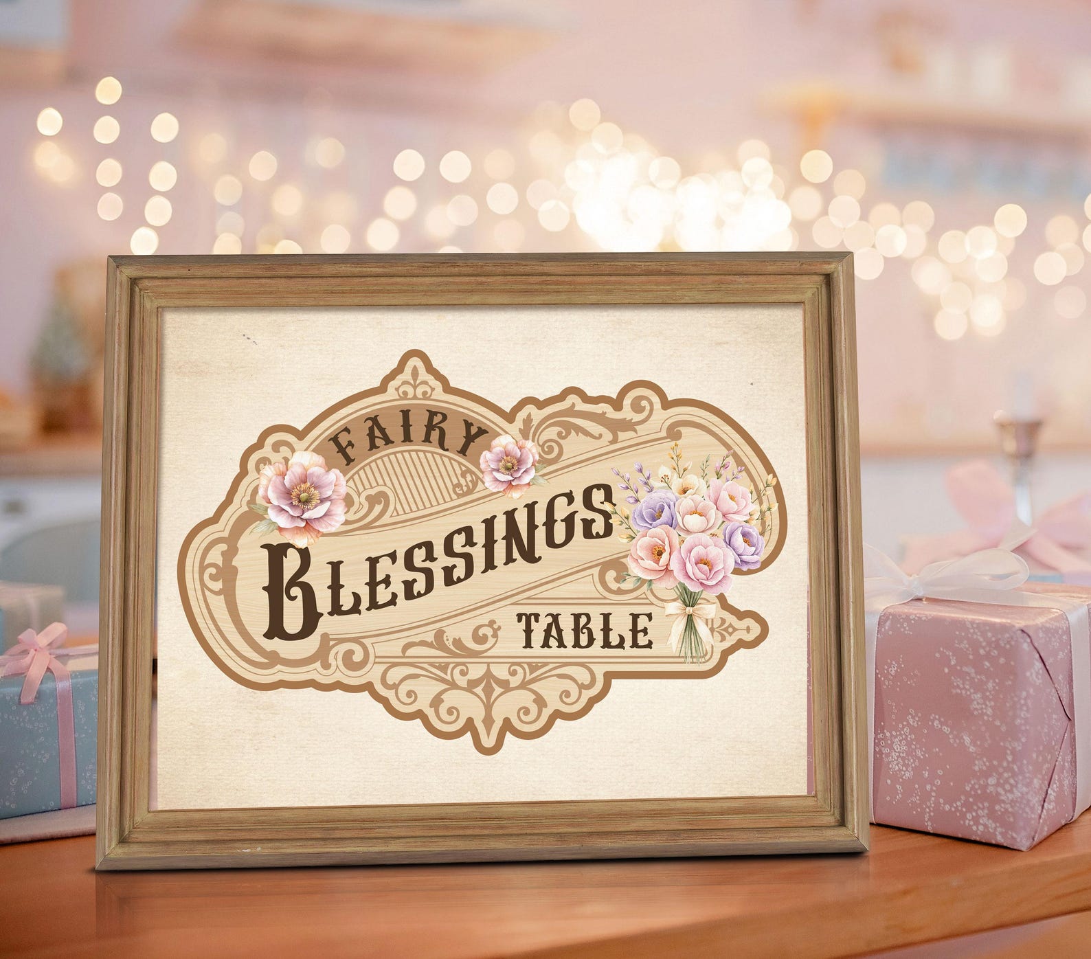Fairy Garden Cards & Gifts Sign - Fairy Blessings Table - Fairyland ...