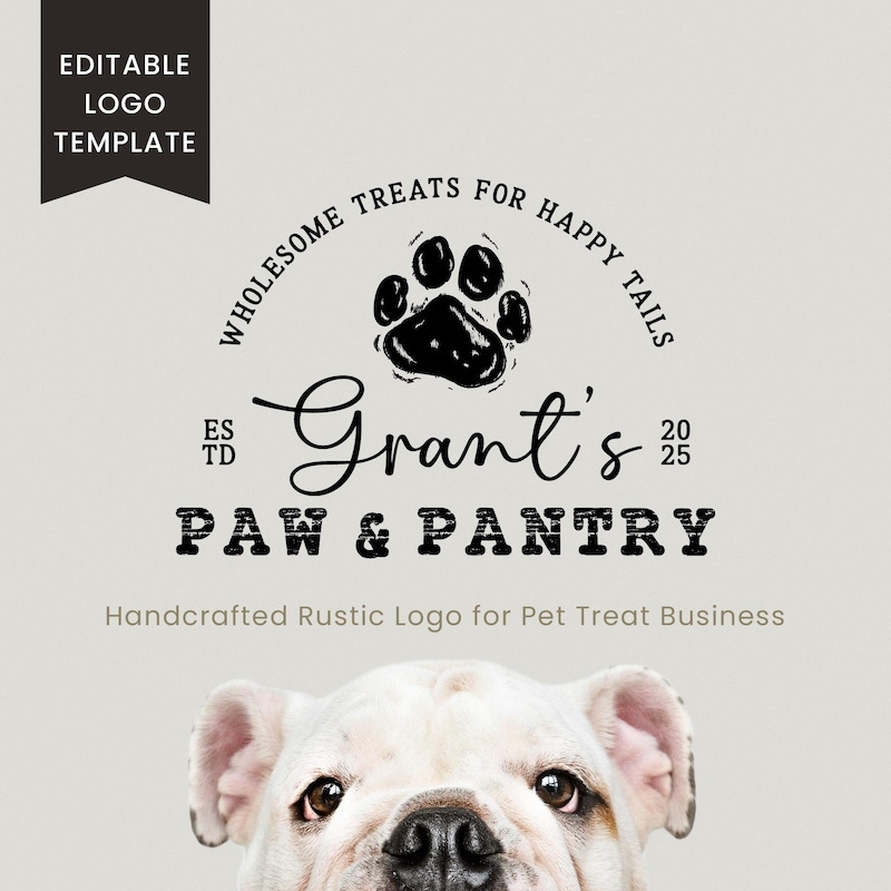 Rustic Logo Template - Etsy