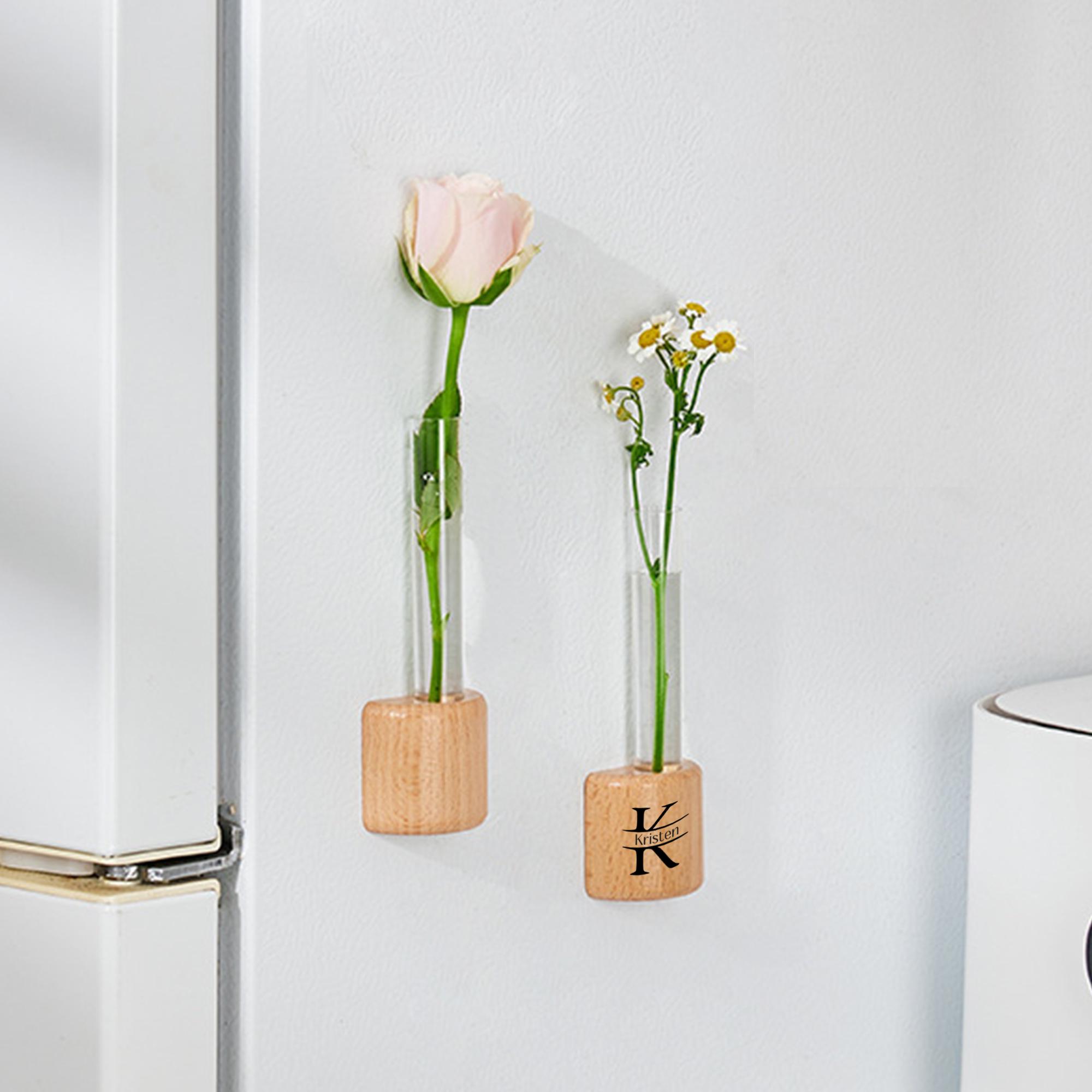 Christmas Gift Custom Magnetic Tube for Flowers,personalized Vase ...