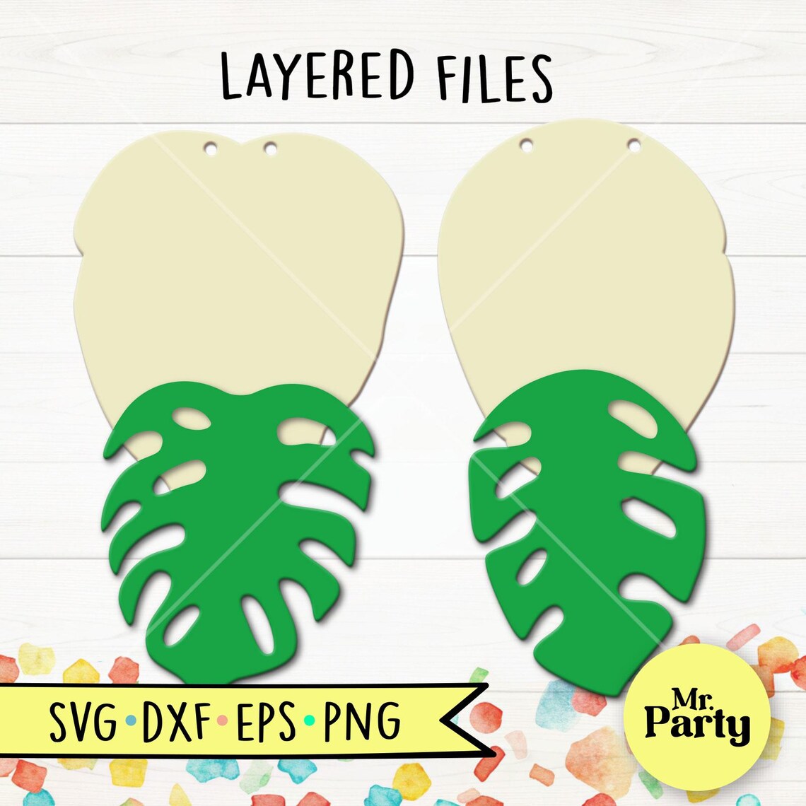 Hawaiian Flowers Banner Svg, Tropical Leaves Banner, Hawaiian Garland ...