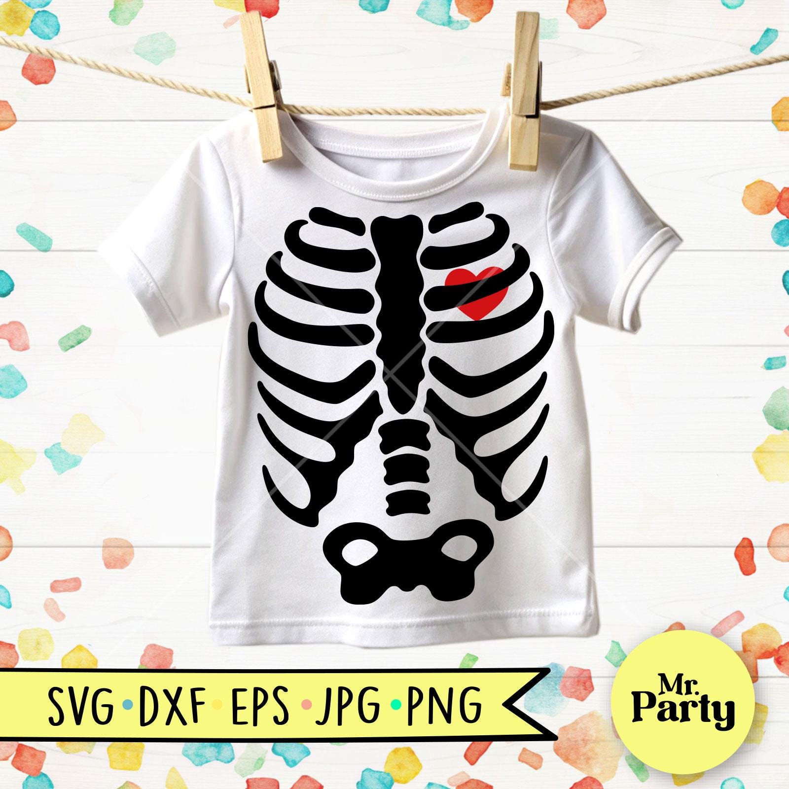 Skeleton Costume SVG, Skeleton Shirt Svg, Halloween Shirt, Halloween ...