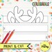 Reindeer Hat Paper Crown, Christmas Paper Crown Pdf, Printable Deer Hat ...