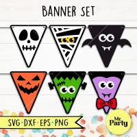 BOO Printable Halloween Garland – DIY Cut Out Banner With Pumpkins ...
