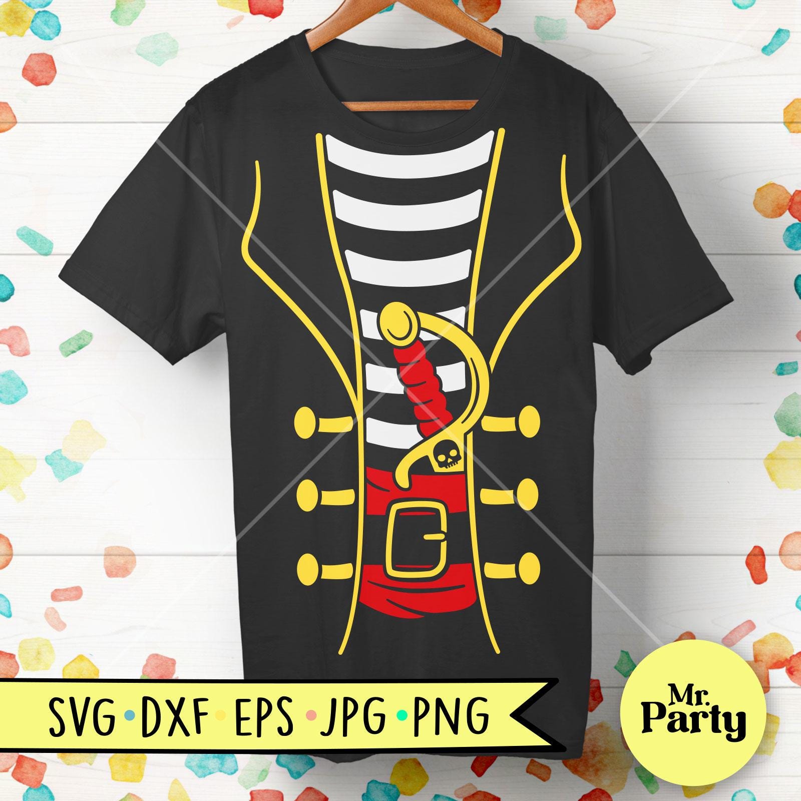 Pirate Costume Svg, Pirate SVG, Costume SVG, Pirate Shirt Svg ...