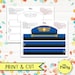 Pilot Hat Paper Crown, Printable Pilot Hat, Pilot Hat Party, Printable ...