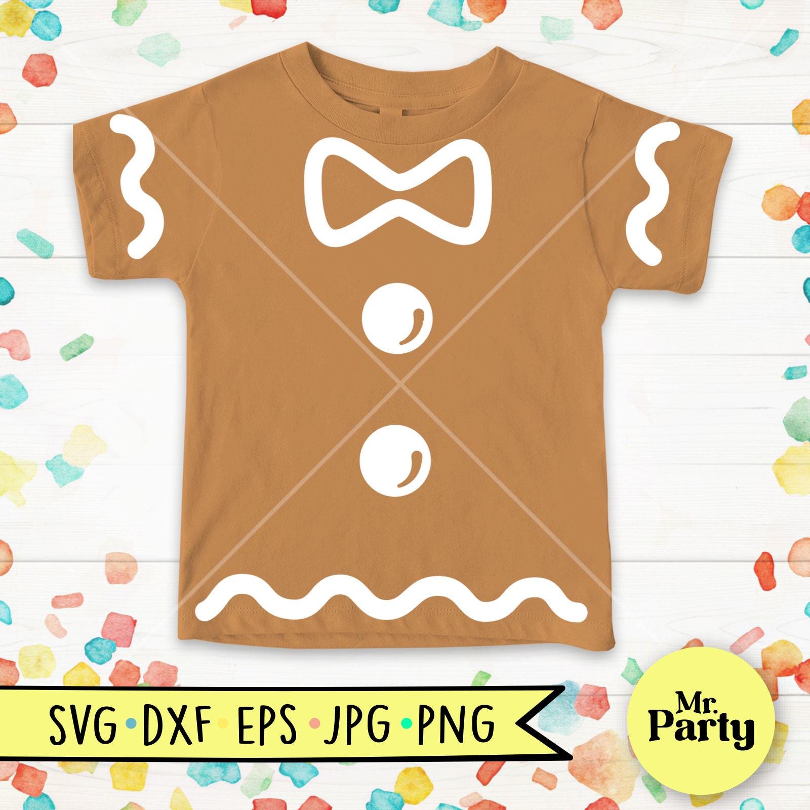 Gingerbread Man Svg, Gingerbread Cookie Svg, Gingerbread Cookie Costume ...