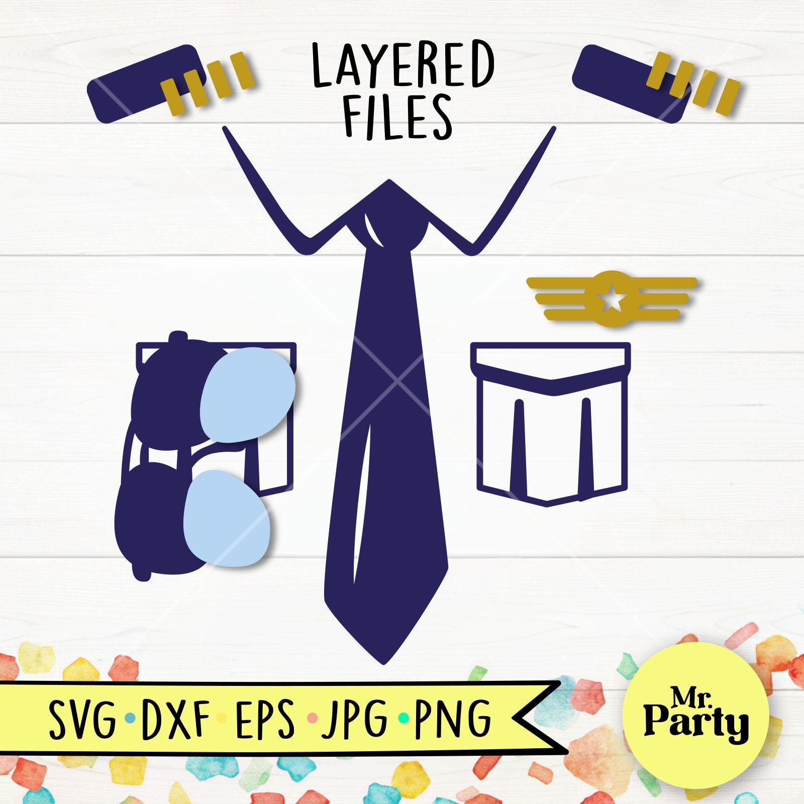 Pilot Uniform Svg, Pilot Costume Svg, Pilot Svg, Halloween Shirt Svg ...