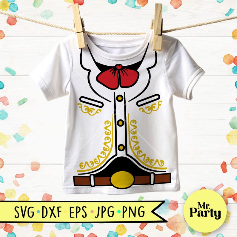 Mariachi Costume Svg, Mexican Svg, Mariachi Svg, Mexican Costume ...