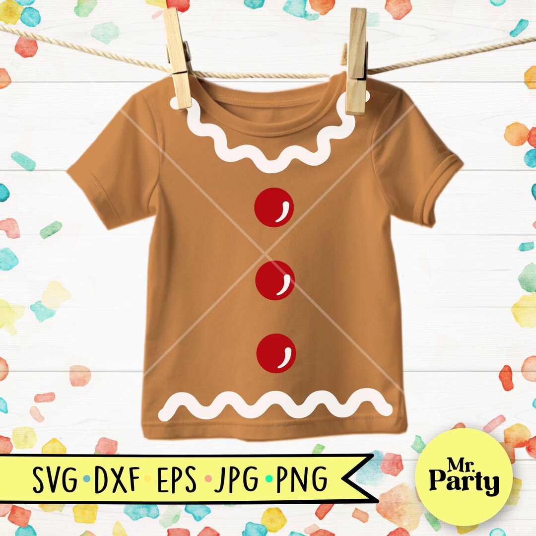 Gingerbread Man Svg, Gingerbread Cookie Svg, Gingerbread Cookie Costume ...