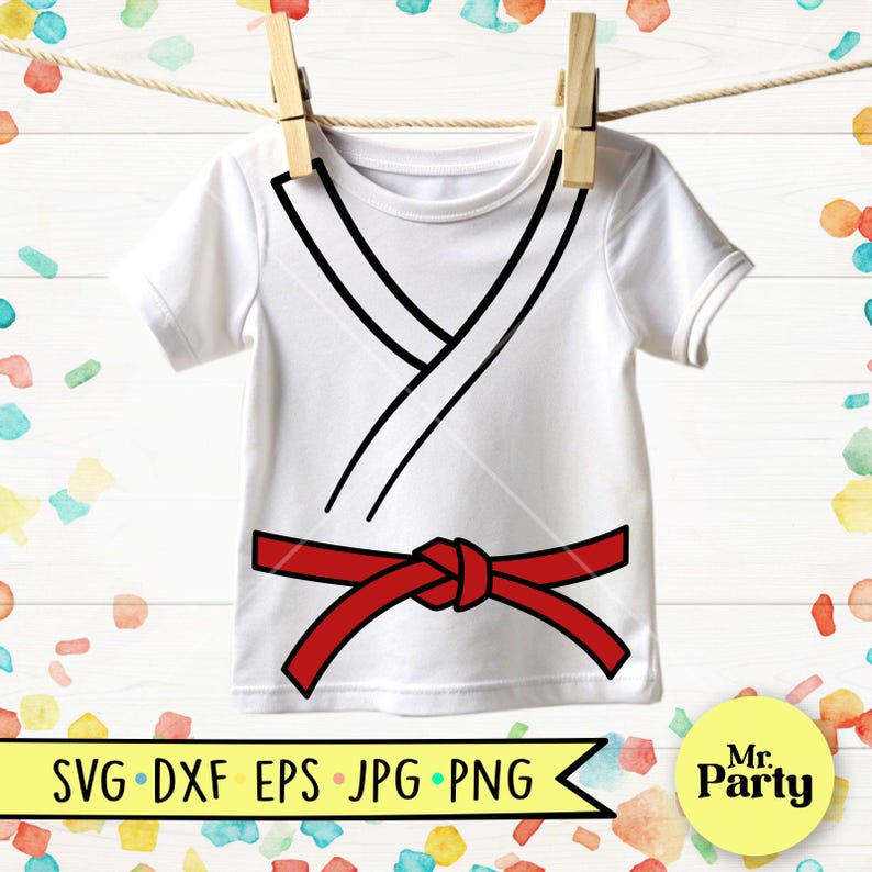 Kimono Karate Svg, Martial Arts Svg, Karate Belt Svg, Karate Costume ...