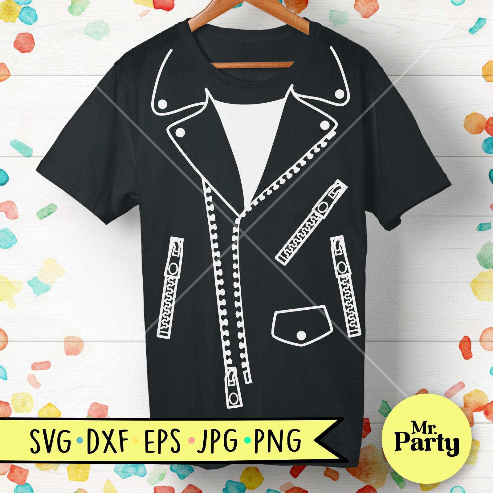 Biker Jacket Svg, Motorcycle Jacket Svg, Biker Svg, Leather Jacket Svg ...