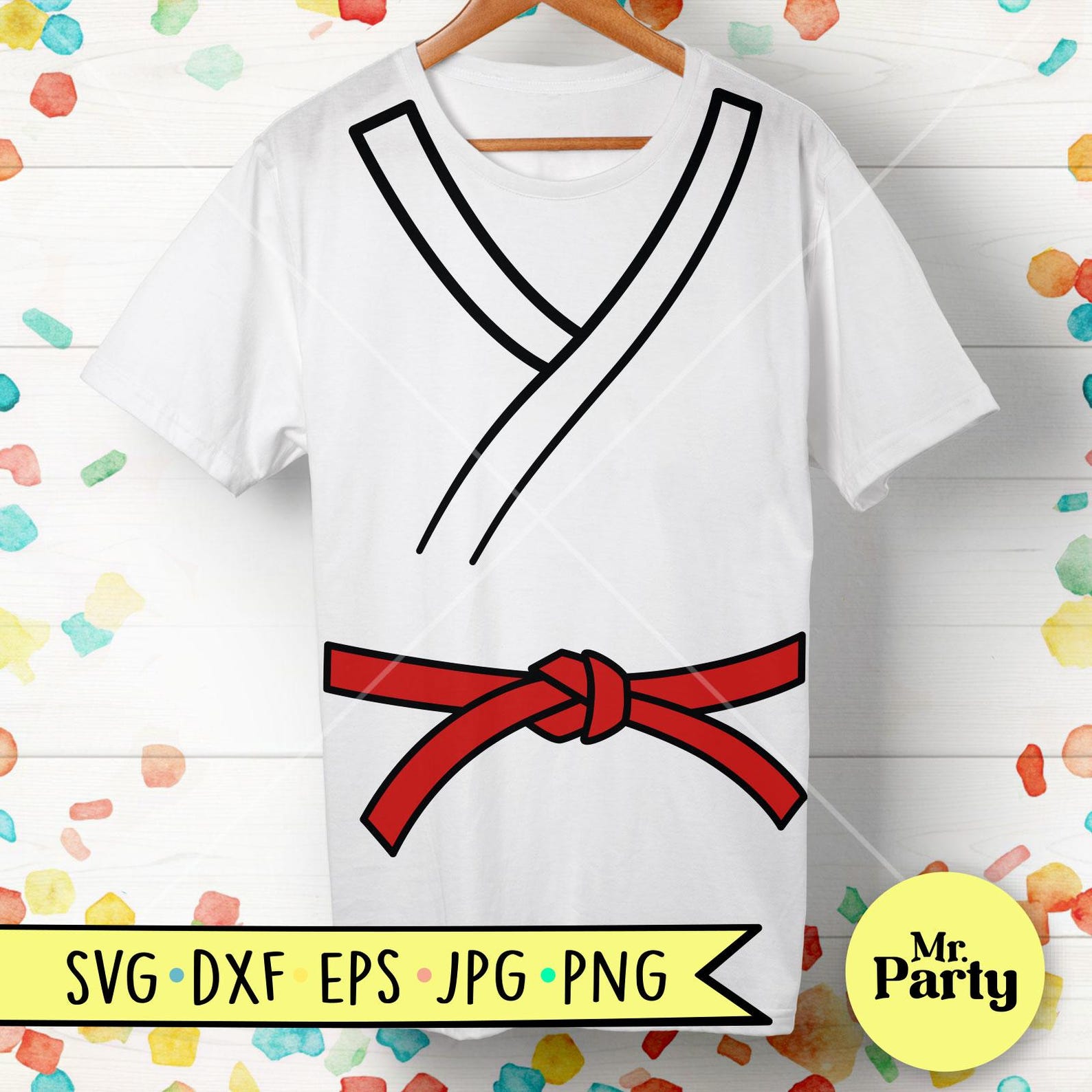 Kimono Karate Svg, Martial Arts Svg, Karate Belt Svg, Karate Costume ...