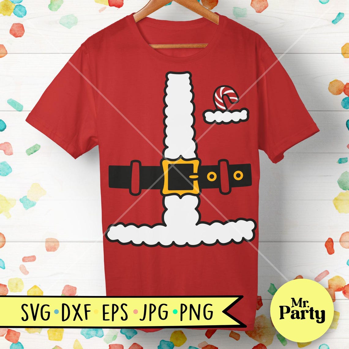 Santa Costume Svg, Santa Claus SVG, Santa Shirt Svg, Christmas Svg ...