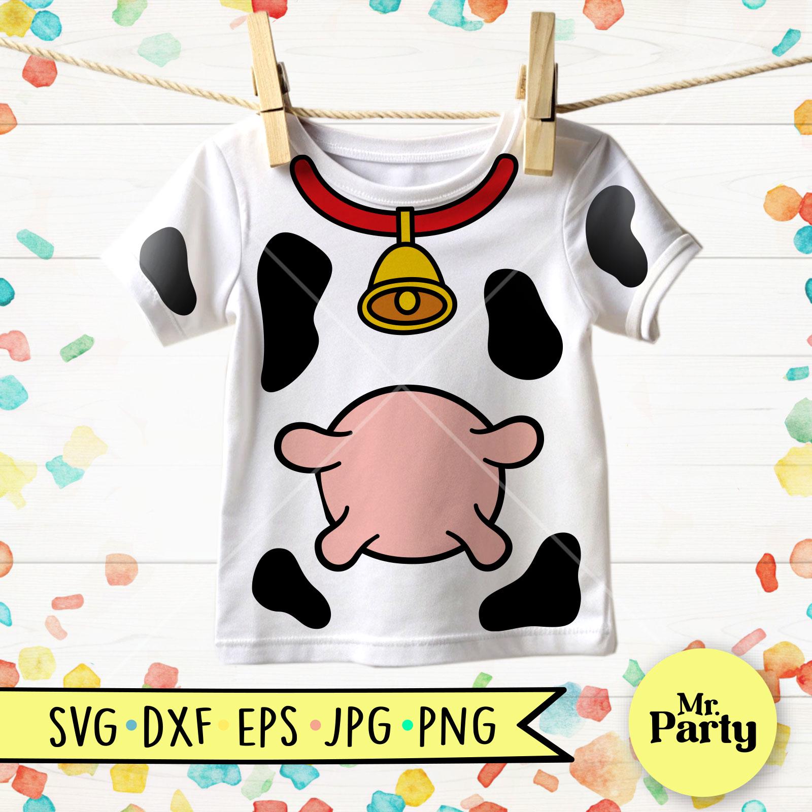 Cow Costume Svg, Cow Shirt Svg, Cow Bell Svg, Cow Stains Svg, Halloween ...
