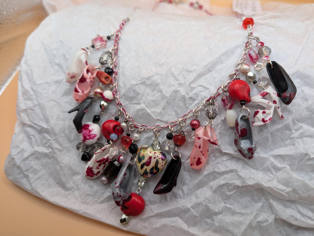 Gothic Bloody Dolly Deluxe Necklace - Etsy