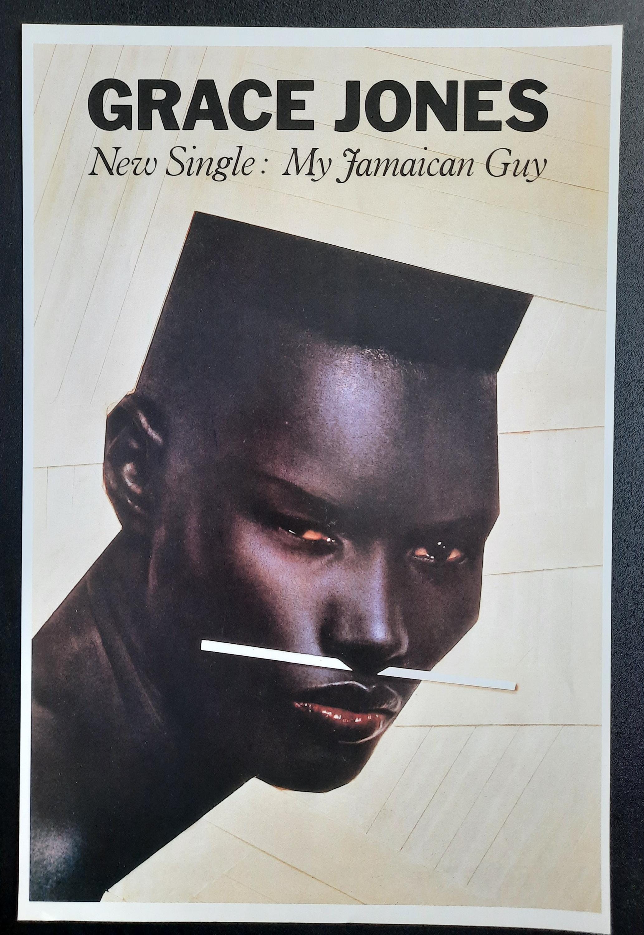 Grace Jones Island Records Poster 1991 Rare Vintage Promo 16"x11" - Etsy