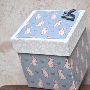 PDF Tutorial for Small Etui Box - Sewing Box, Treasure Box, Memory ...