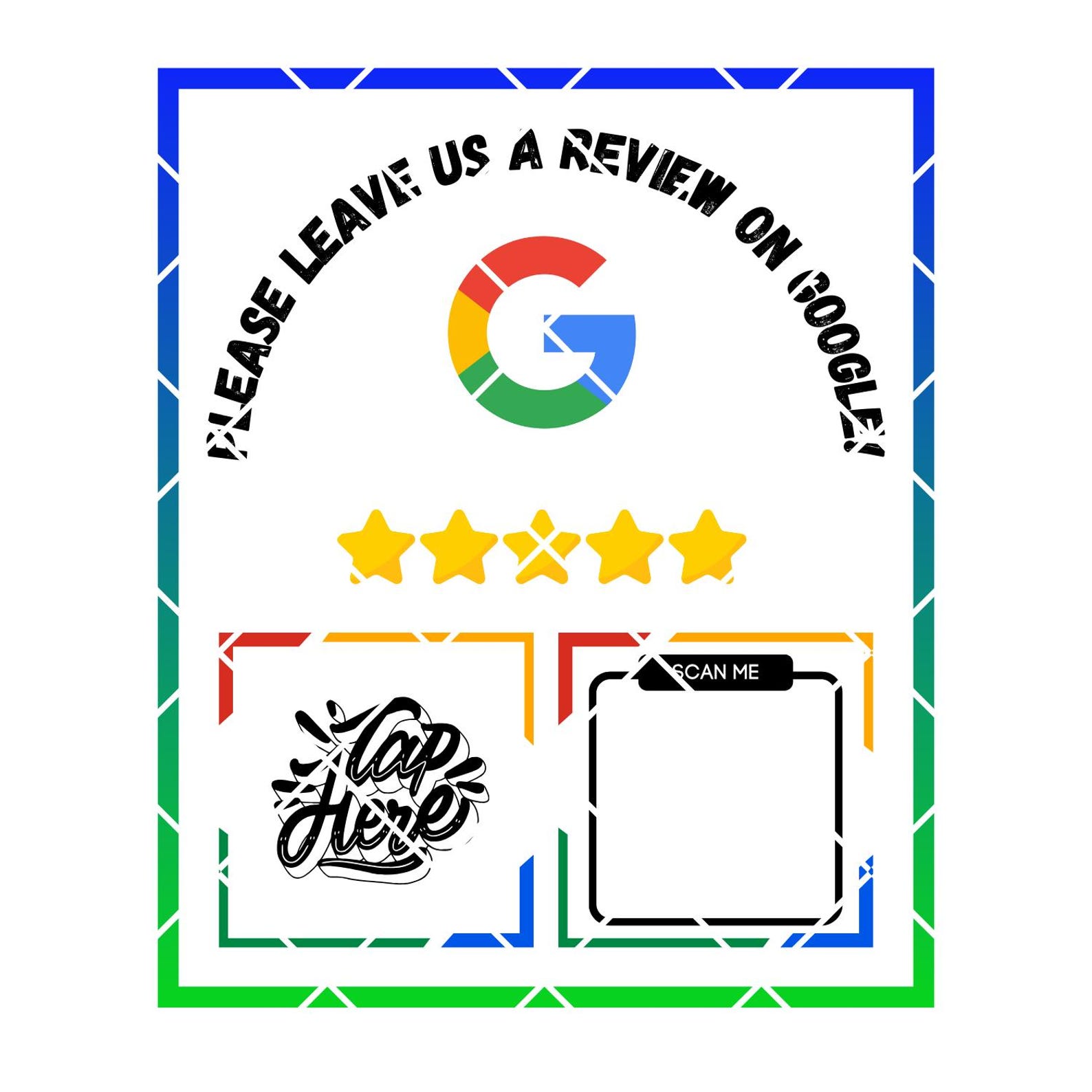 Please Leave Us a Review With Like Us on Social Media Bundle PNG ...