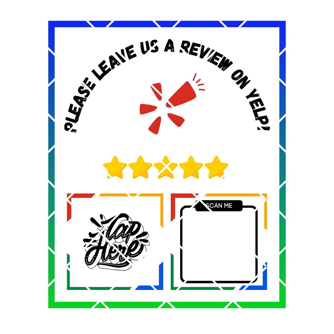 Please Leave Us a Review With Like Us on Social Media Bundle PNG ...