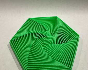 Fidget Hex Grid - Satisfying 3D Printed Hexagon Fidget Toy ...