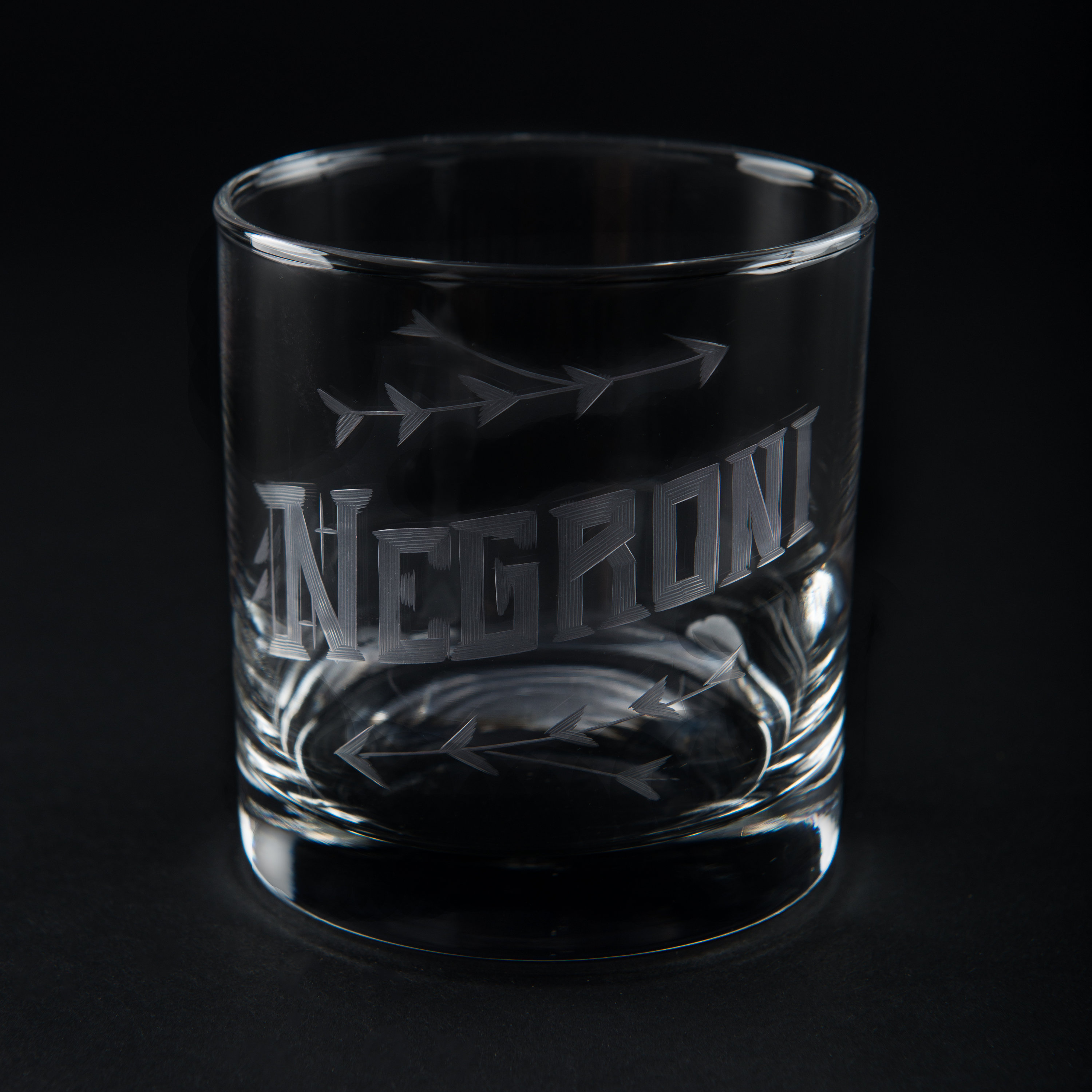 Negroni Glass With Hand Engraving - Etsy