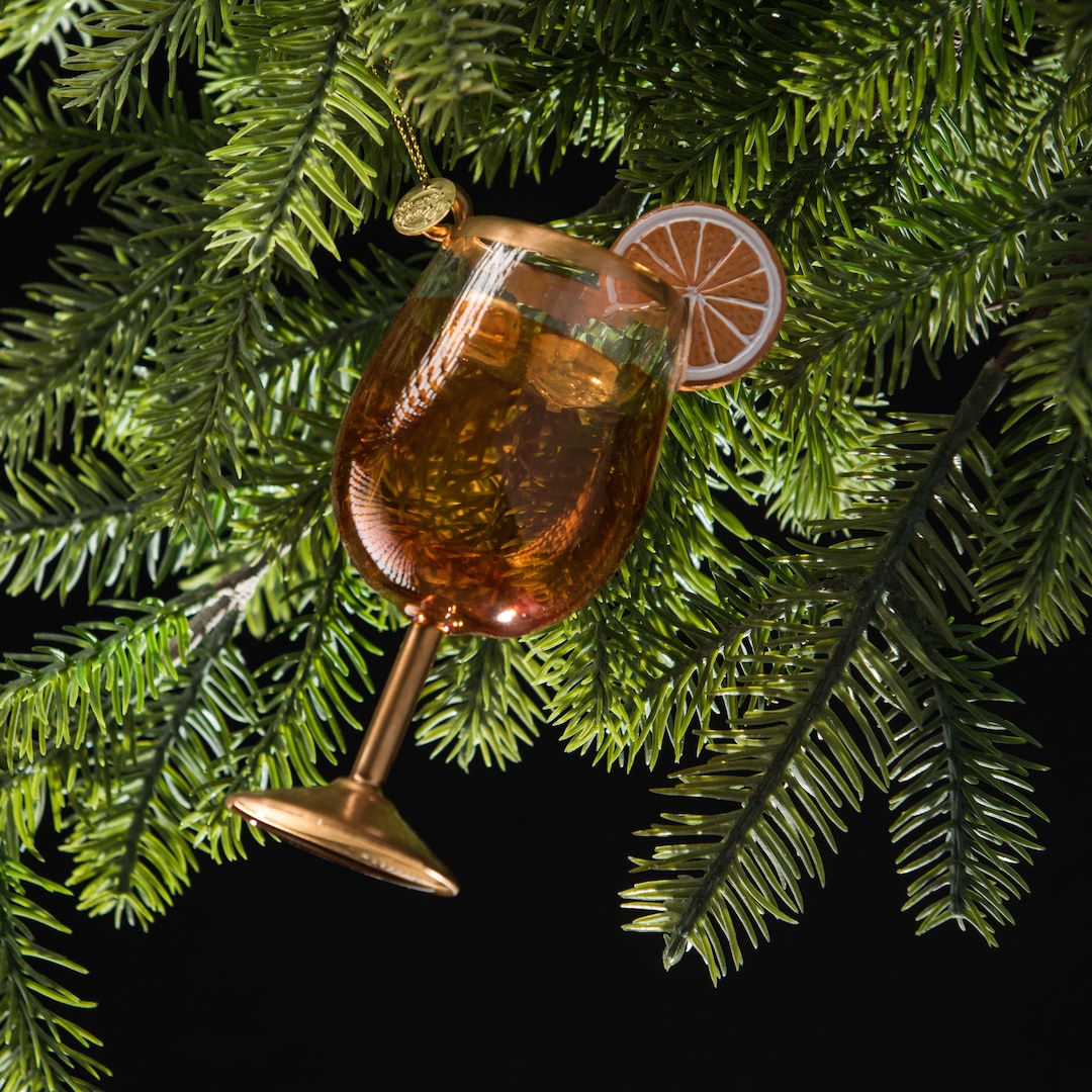 Aperol Spritz Cocktail Christmas Ornament - Holiday Gift - Spritz Lover ...
