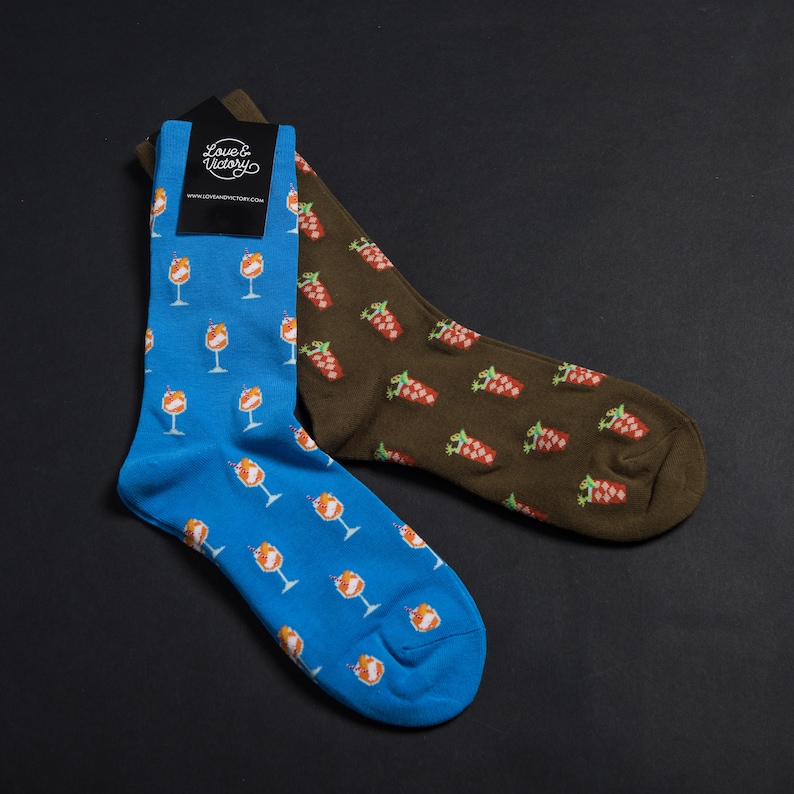 Aperol Spritz Cocktail Socks - Cocktail Gift - Etsy