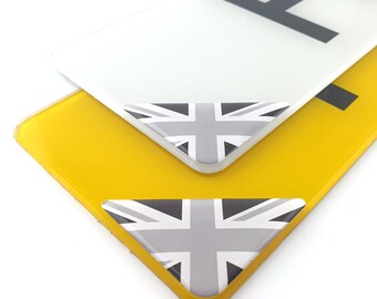 Dutch Flag Number Plate Corner Sticker 50mm X2 Domed Gel Coated Holland ...