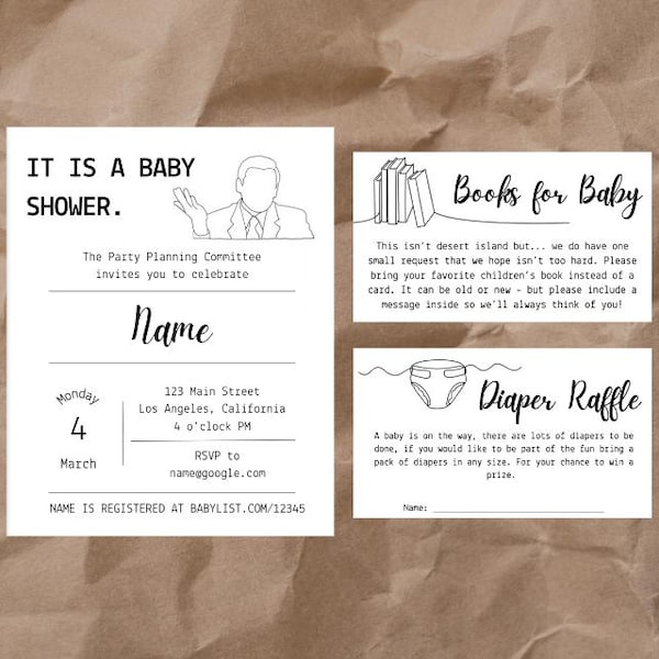 Office Baby Shower - Etsy