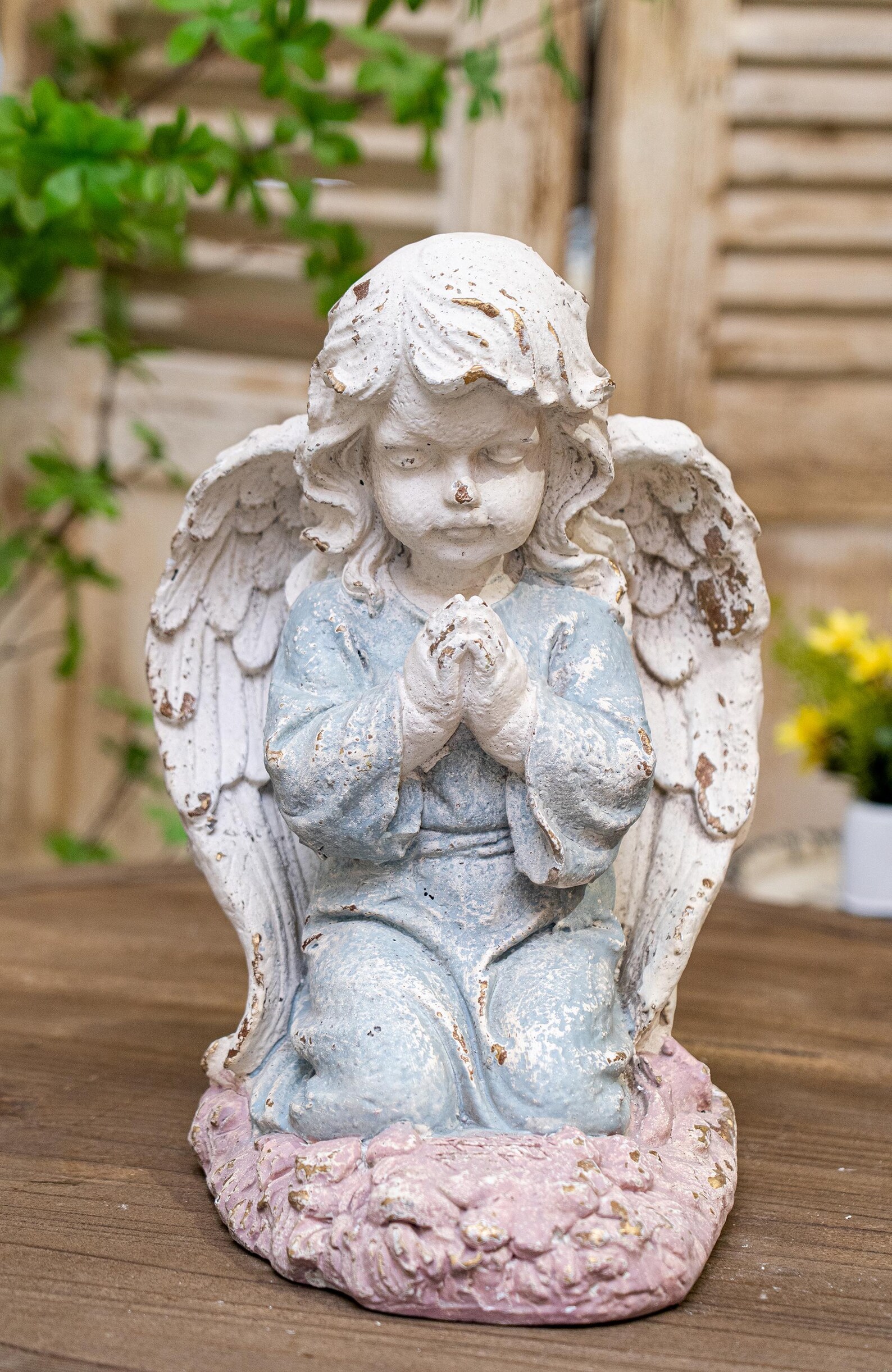 Kneeling Praying Little Angel Statue Cute Guardian Angel Statue Angel ...