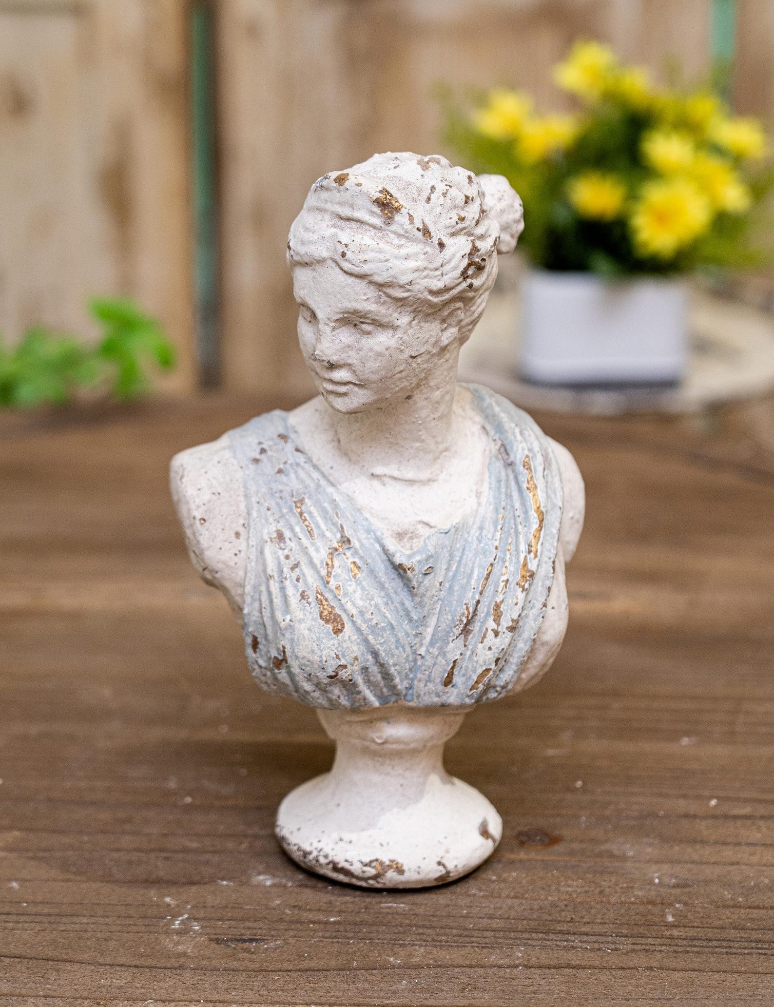 Greek Goddess Lady Statue Vintage Greek Lady Bust Hand Carved Bust ...